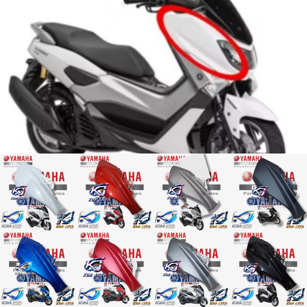 Jual Body Cowling Cover Sayap Lampu depan Nmax N-Max Old Lama 2015-2019 ...