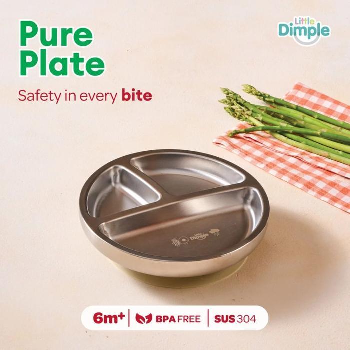 Jual Little Dimple Pure Plate Series Stainless Steel SUS304 | Shopee ...