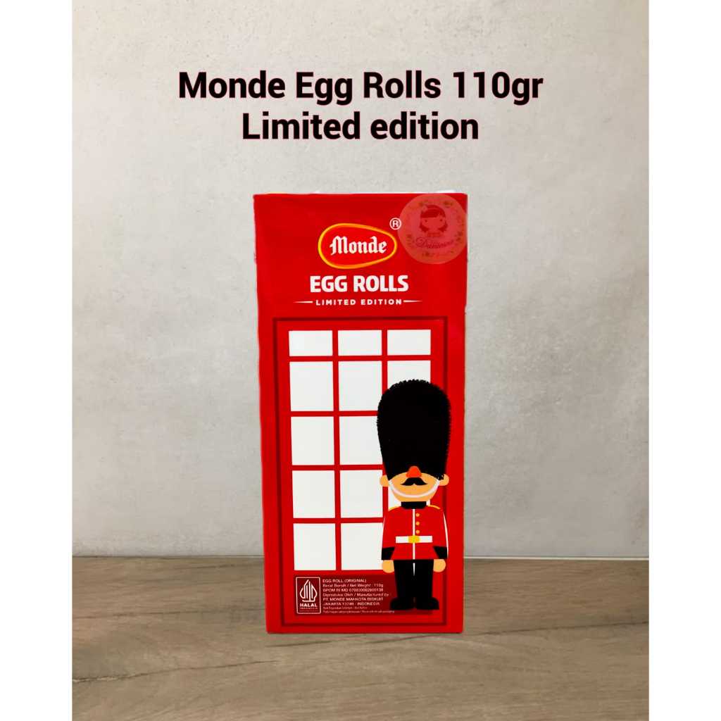 Jual Monde Egg rolls limited edition 110 gr kotak piknik ( ds bgr ...