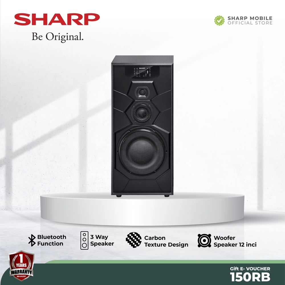 Jual SHARP Active Speaker CBOX-D1280CB BATAM | Shopee Indonesia
