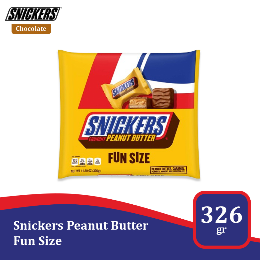 Jual Snickers Peanut Butter Squared 11.5 oz - Makanan Impor USA ...