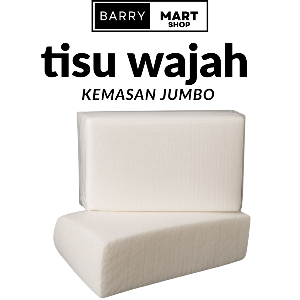 Jual Tissue Facial Curah Lembut 1000 sheet, Utuh Dah Belah | Shopee ...