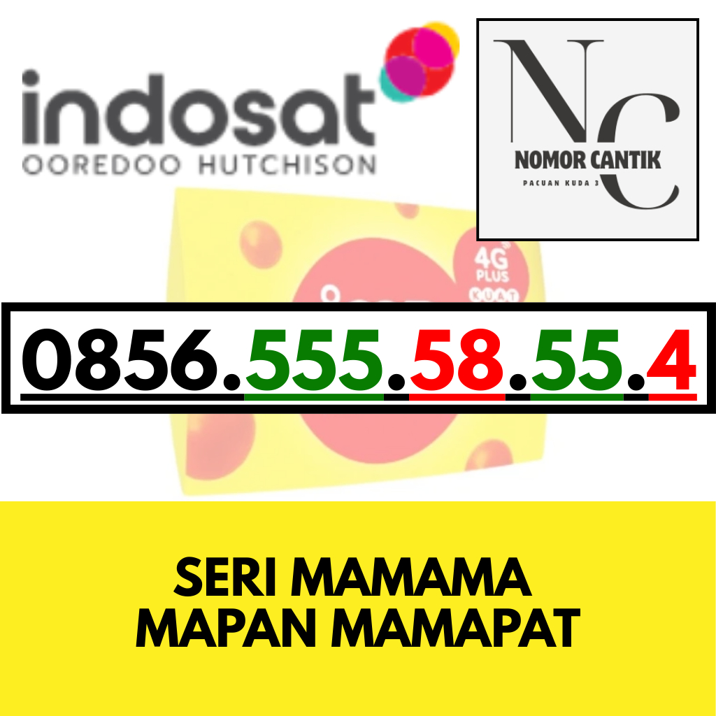 Jual PERDANA NOMOR CANTIK INDOSAT SERI MAMAMA MAPAN MAMAPAT | Shopee ...