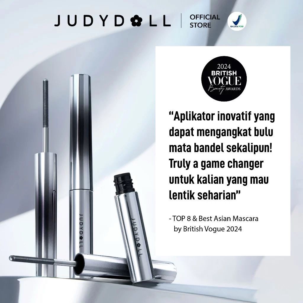 Jual JUDYDOLL FINE CURLING IRON MASCARA MASKARA BESI WATERPROOF ...