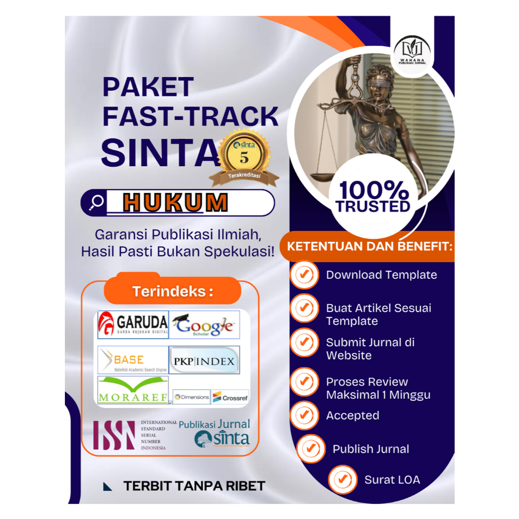 Jual Publikasi Jurnal Sinta 5 Fast-track Scope Hukum | Shopee Indonesia