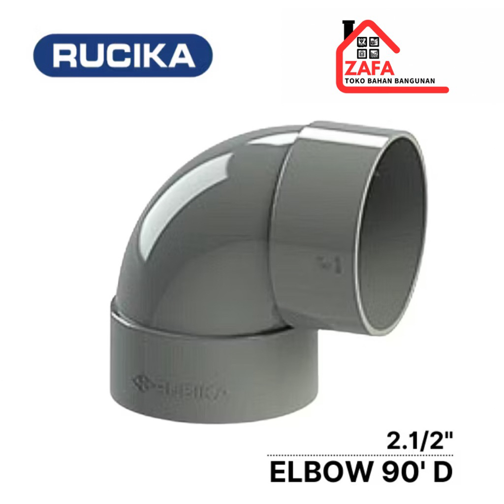 Jual Keni, Knei, ELBOW , KENNI sambungan L PVC RUCIKA 21/2 D | Shopee ...