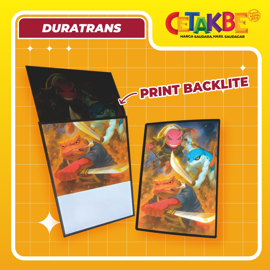 Jual CETAK DURATRANS BACKLITE HI RES INDOOR / DISPLAY LIGHTBOX ...