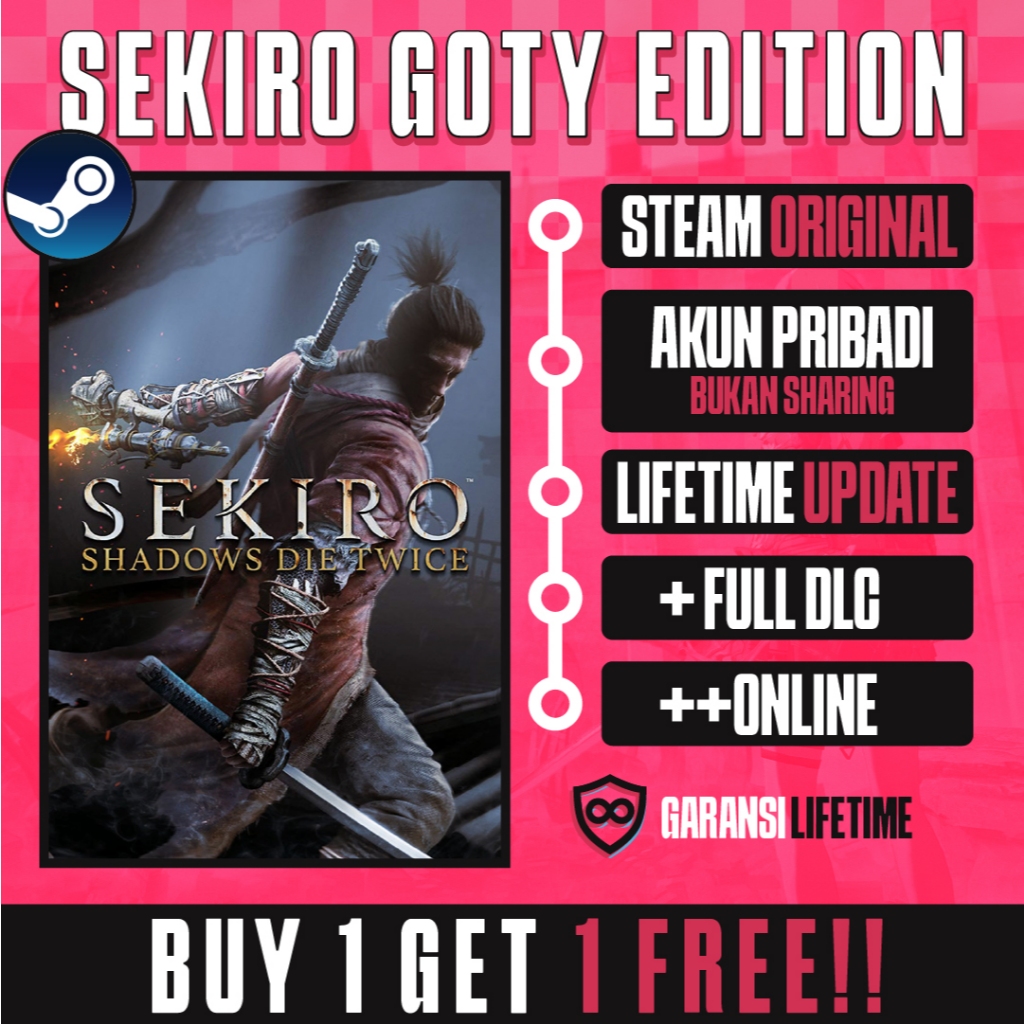 Jual Sekiro Shadows Die Twice GOTY Edition PC Original | Shopee Indonesia