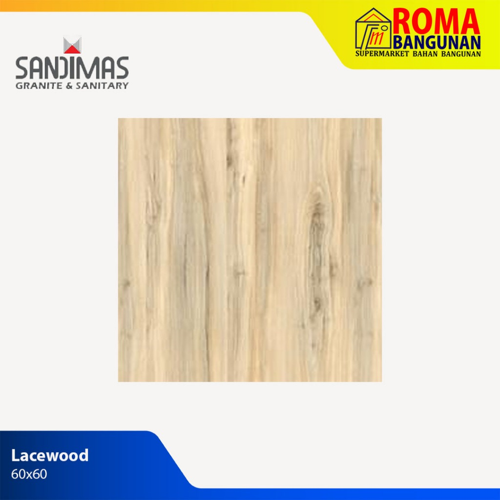 Jual Sandimas Granit / Granite Lantai Motif Kayu Glossy Lace Wood Beige 60X60 | Shopee Indonesia