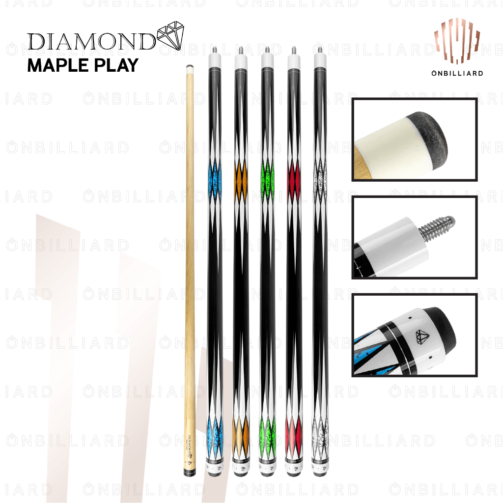 Jual Stick Billiard Diamond Maple Cue Stik Play Biliar Biliyar Biliard ...