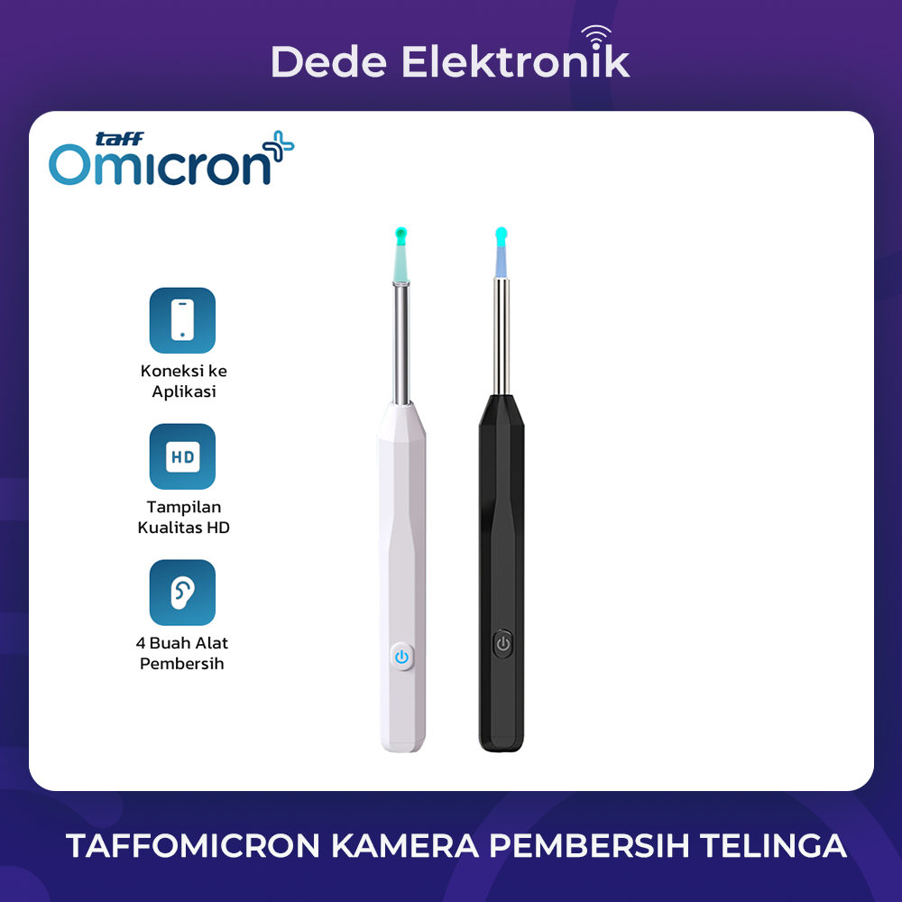 Jual TaffOmicron Kamera Endoskopi Pembersih Telinga Endoscope HD WiFi ...