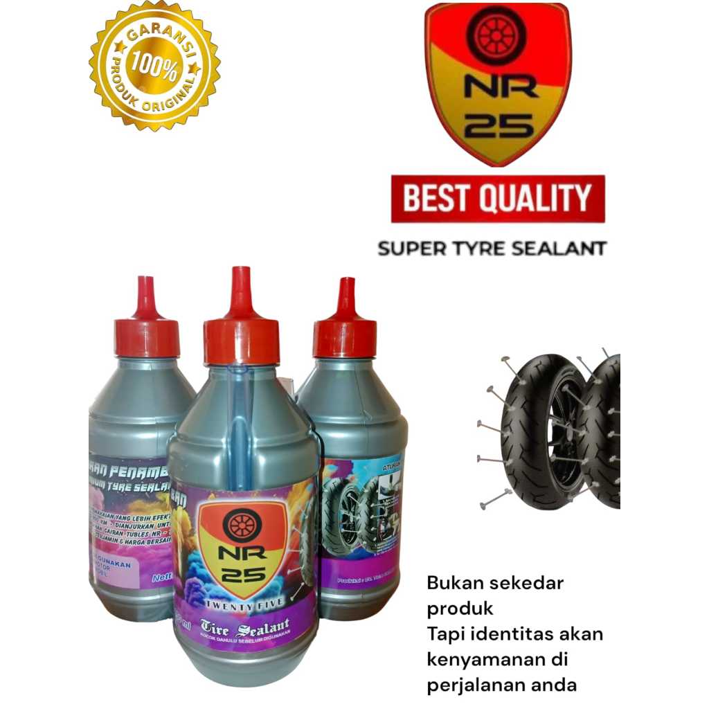 Jual CAIRAN TUBLES CAIRAN TAMBAL BAN NR 25 350 ML | Shopee Indonesia