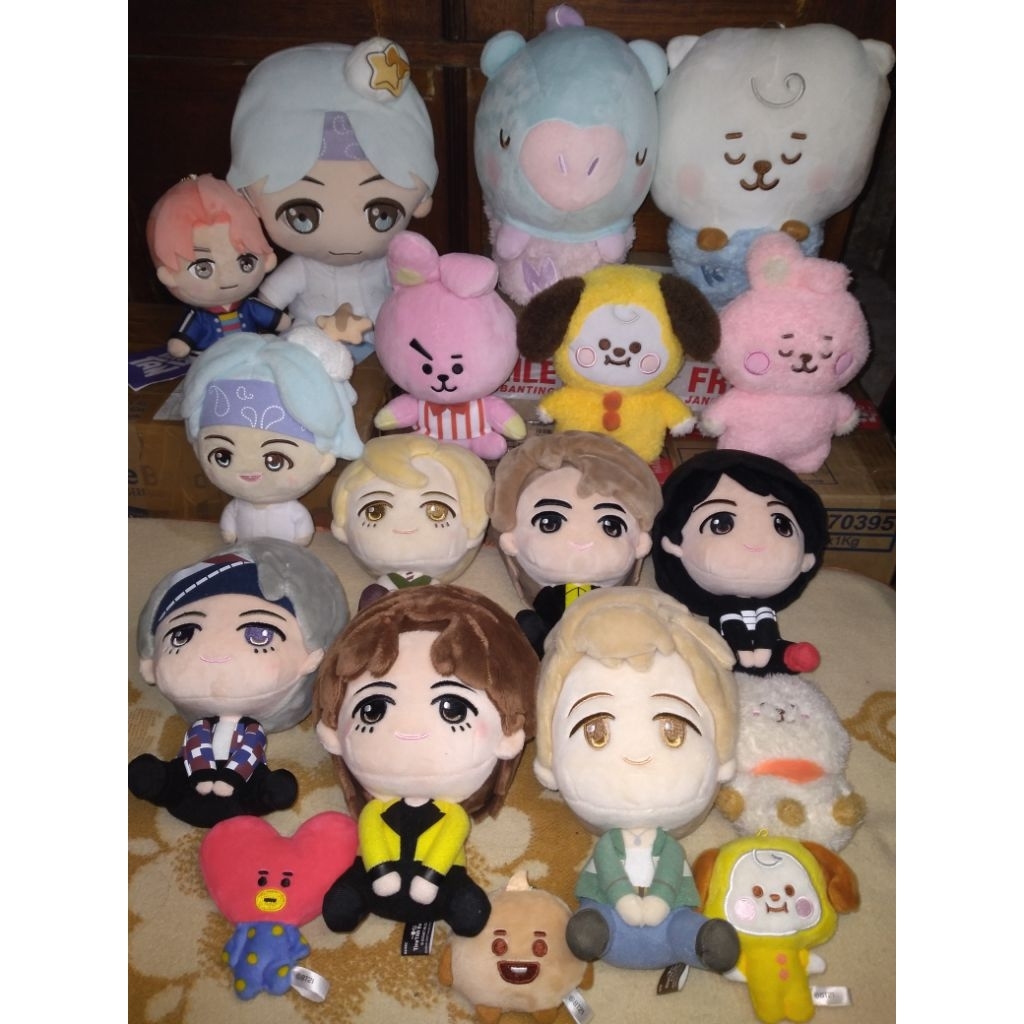 Jual (OFFICIAL) Boneka BTS Tinytan & BT21 | Shopee Indonesia