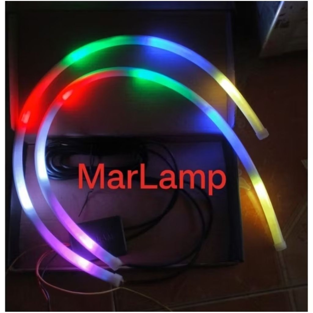 Jual Lampu DRL Alis RGB matrix 210mode Nyala Terang | Shopee Indonesia