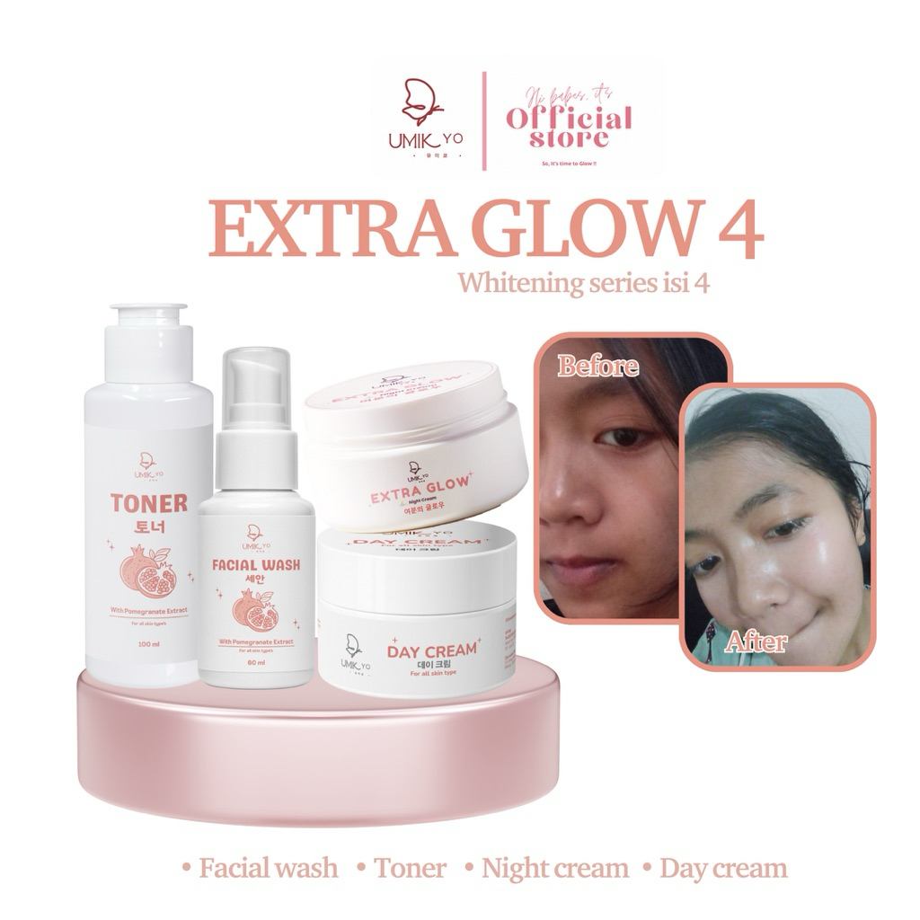 Jual SKINCARE FLEK HITAM ‼️ Paket Extra Glow Series | Shopee Indonesia
