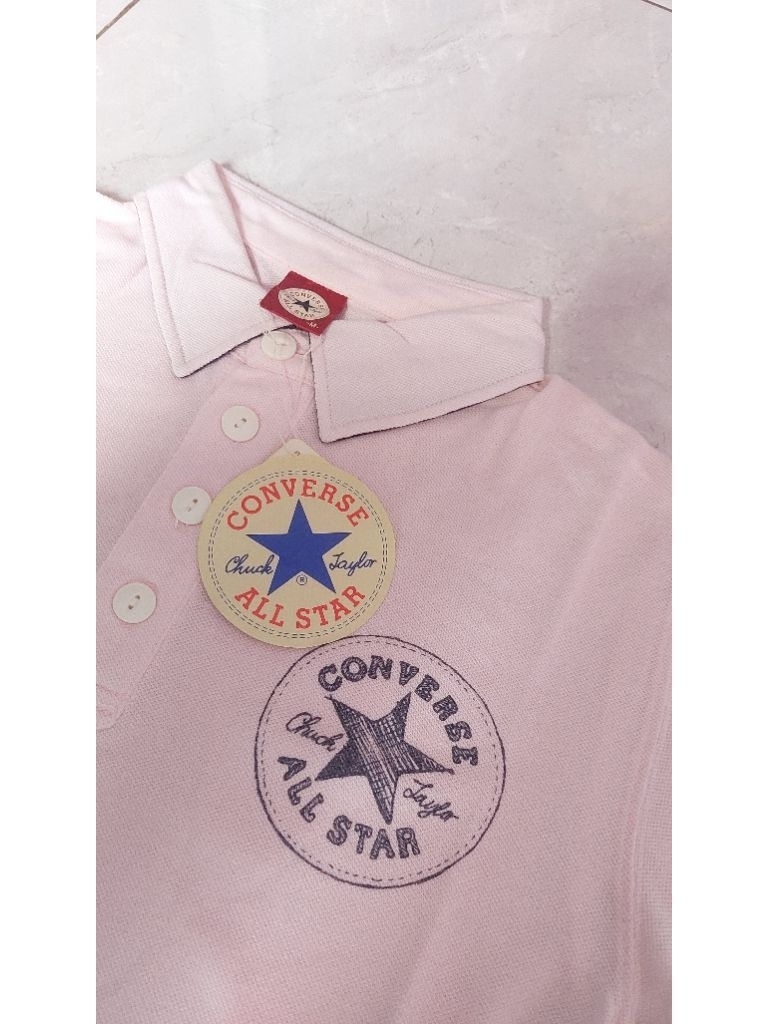 Jual CONVESE POLO SHIRT BIG LOGO baju kerah CONVERSE polo shirt ...