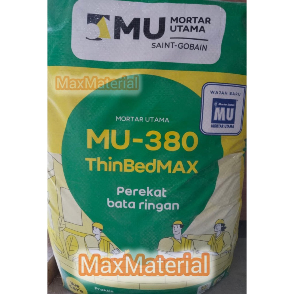 Jual MU // MU380 // Mortar Utama // Semen Hebel // Semen Perekat (MU ...