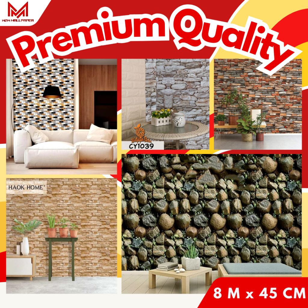 Jual Wallpaper Dinding Motif Kayu Sticker Meja [ M2M WALLPAPER ] Stiker ...