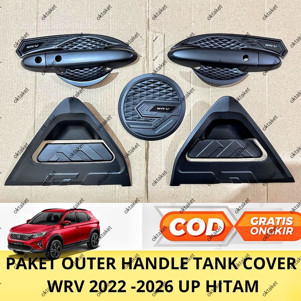 Jual Paket Outer Handle Tank Cover Depan Belakang Honda WRV W-RV 2022 ...