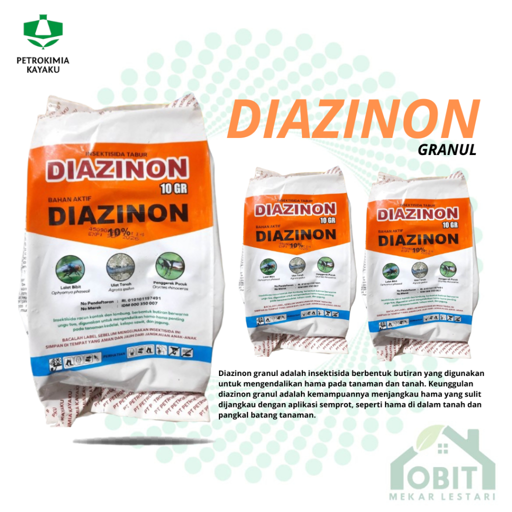 Jual Diazinon 10 Gr 1 Kg Mayong Chid INSEKTISIDA DIAZINON 1KG GRAM ...