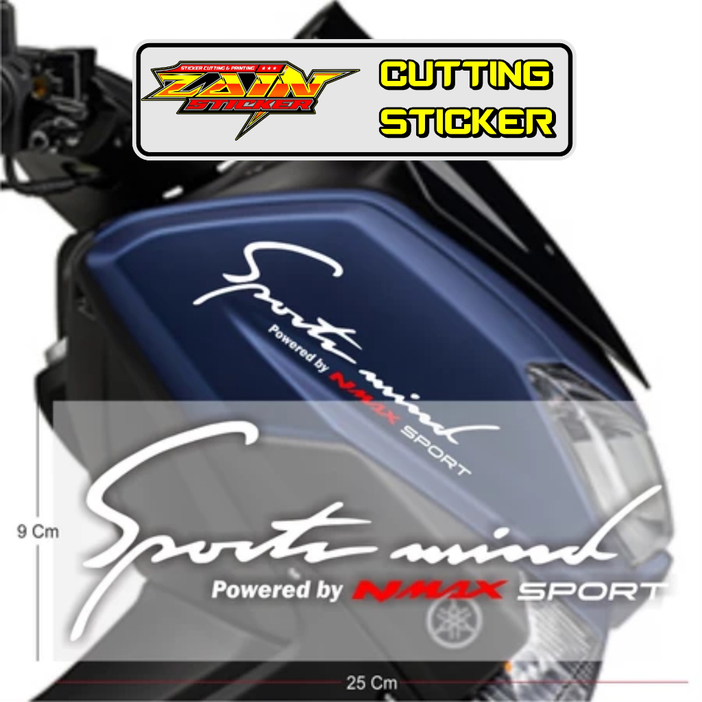 Jual Sticker Cutting Yamaha New Nmax 155 Model Sport Mind | Shopee ...
