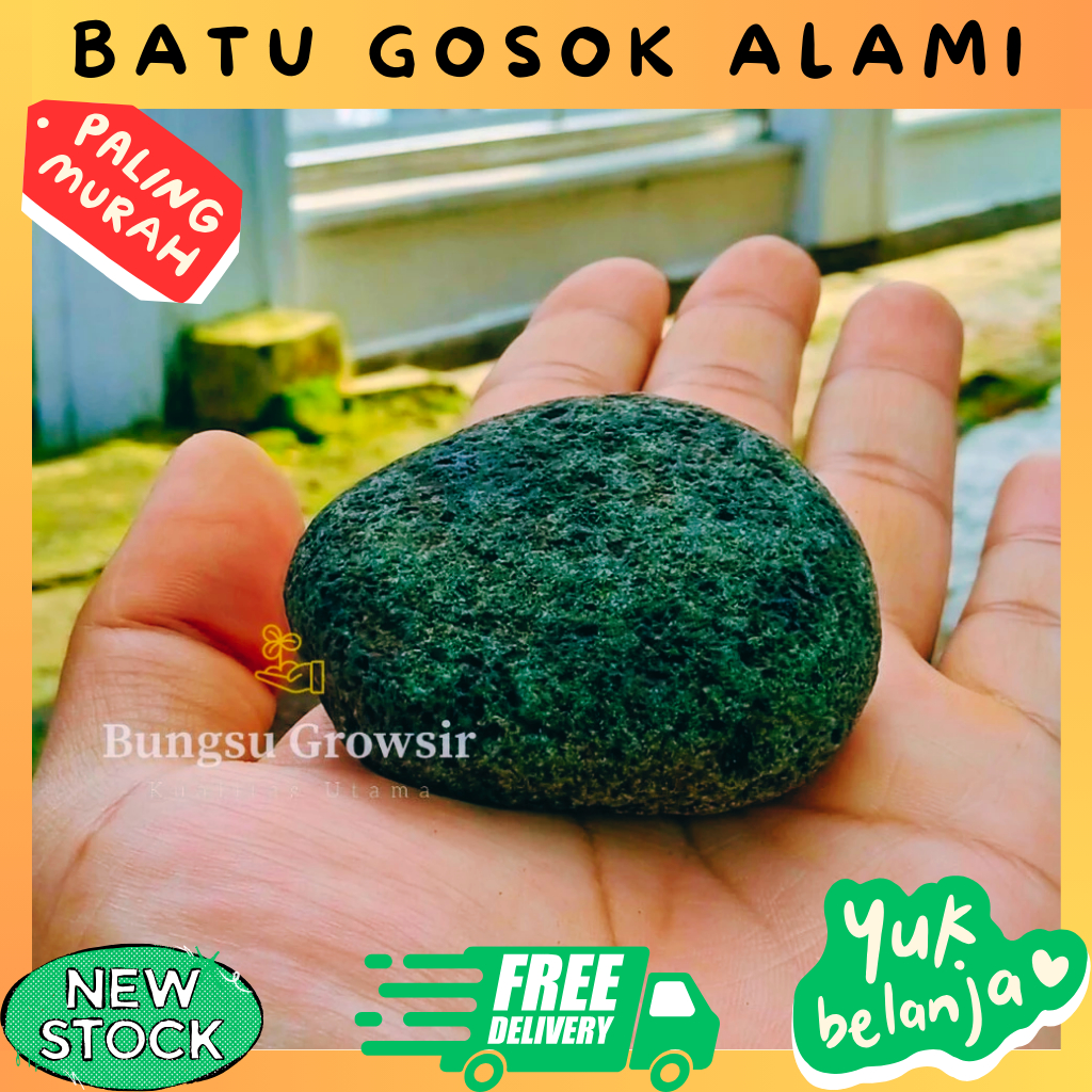 Jual Batu Gosok Daki Pembersih Kulit Mati / Batu Gosok Mandi / Gosokan ...