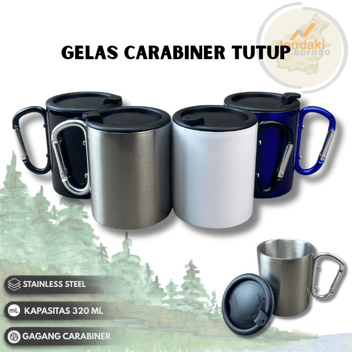 Jual KOLEKSI Gelas Outdoor / Gelas Set Stainless / Gelas Teh Gelas Kopi ...