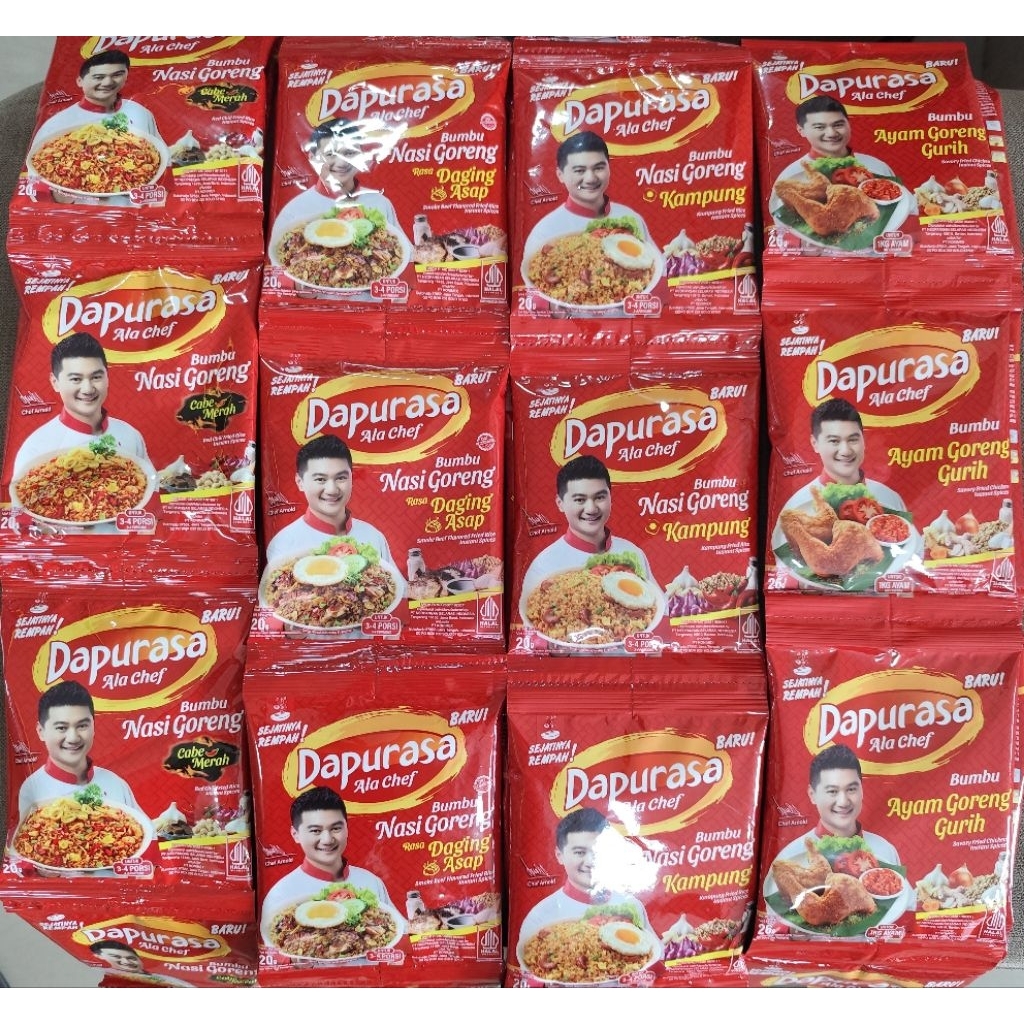 Jual DAPURASA ALLA CHEFF BUMBU NASI GORENG JUAL RENTENGAN(10SACHET) *ED ...