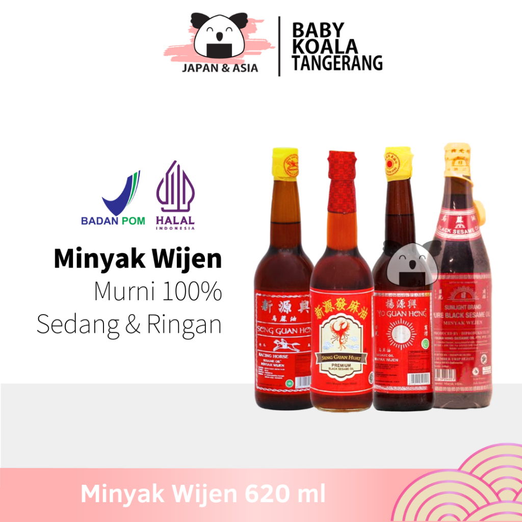 Jual MINYAK WIJEN Sesame Oil 620 ml Halal │ Matahari Kuda Poenix ...