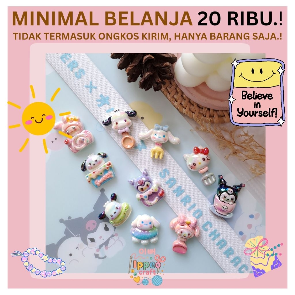 Jual Mote Manik Luxury UV Sanrio Series (1pcs) | Shopee Indonesia