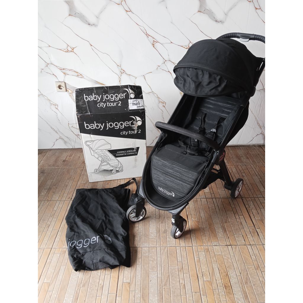 Jual Stroller Baby Jogger City Tour 2 Full Set Cabin Size Sudah Laundry ...