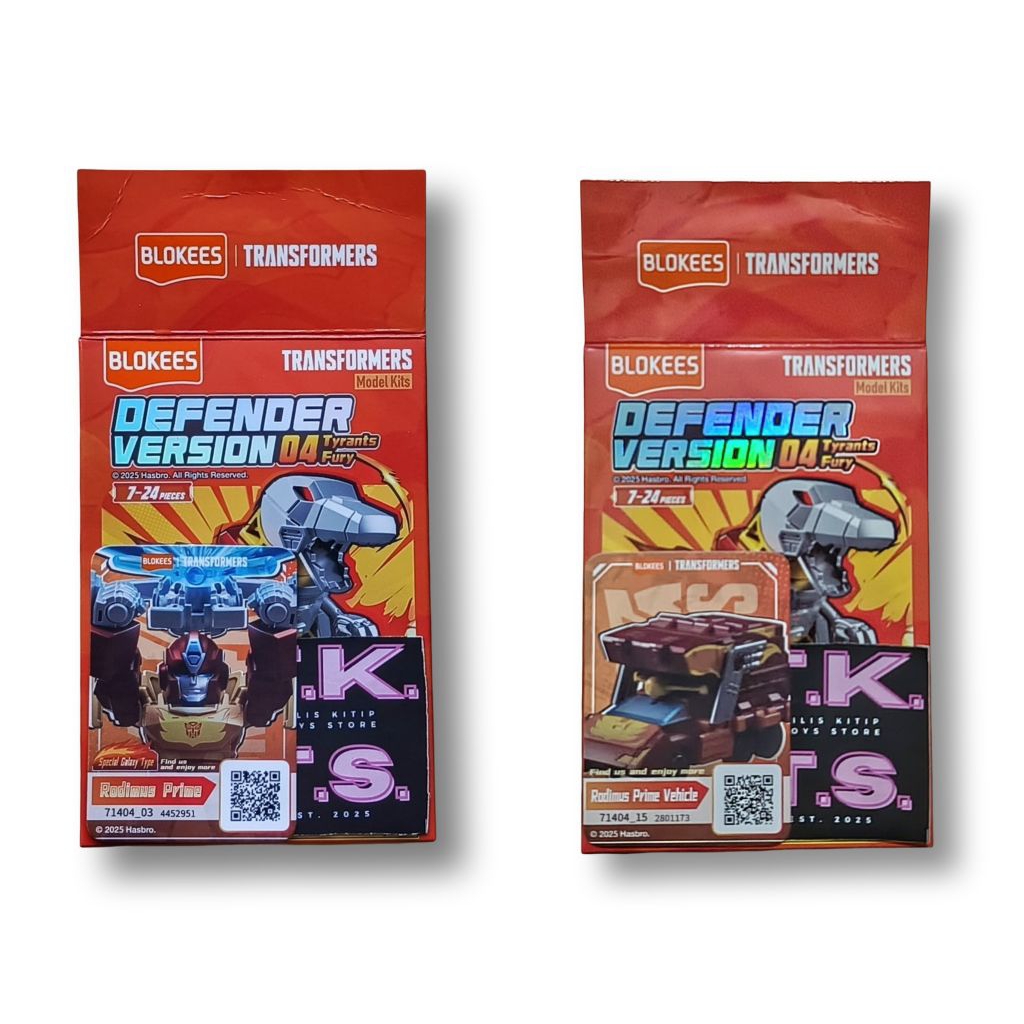 Jual Blokees Transformers Rodimus Prime Paket Secret Dan Vehicle Baru ...
