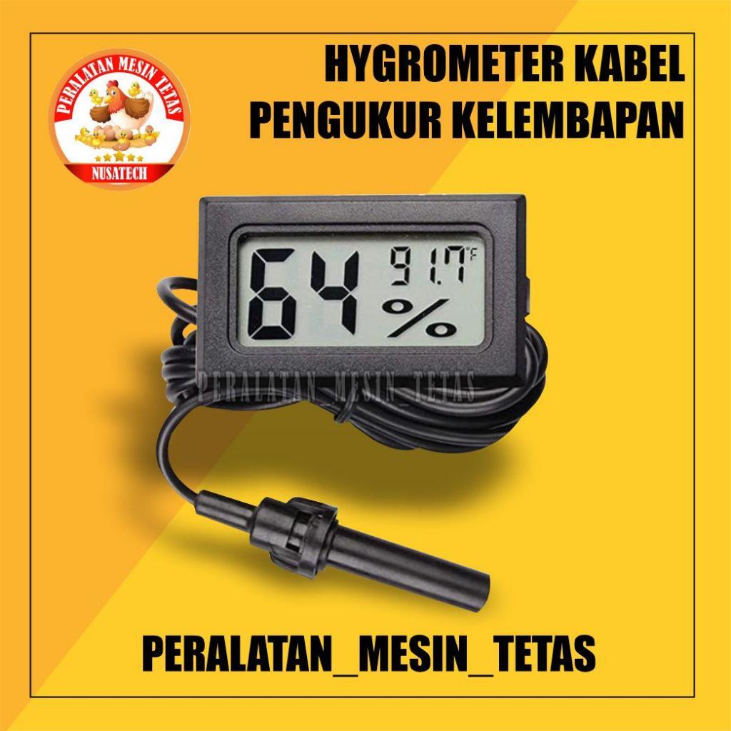 Jual Termometer Hygrometer Termohygrometer Pengukur Suhu dan Kelembaban ...