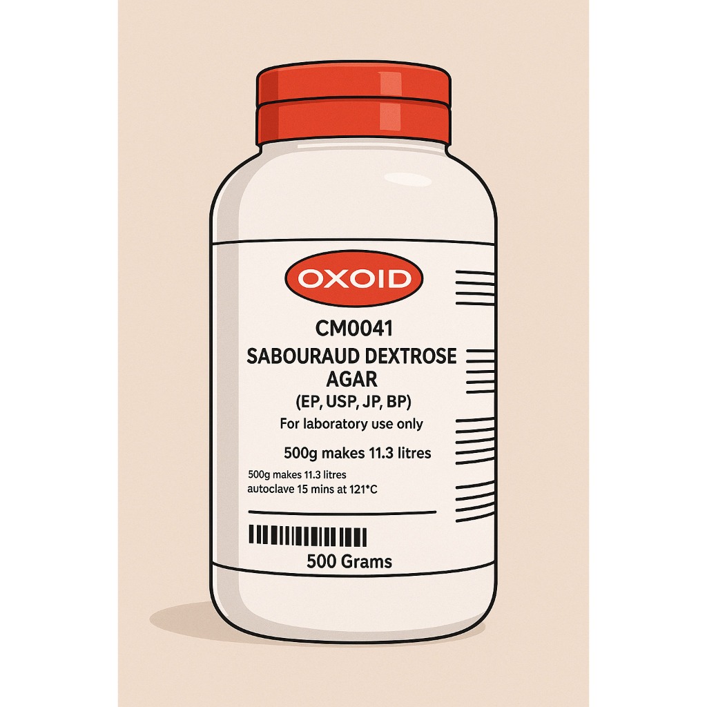 Jual Media Microbiology Sabouraud Dextrose Agar - SDA Oxoid CM0041B 10 ...