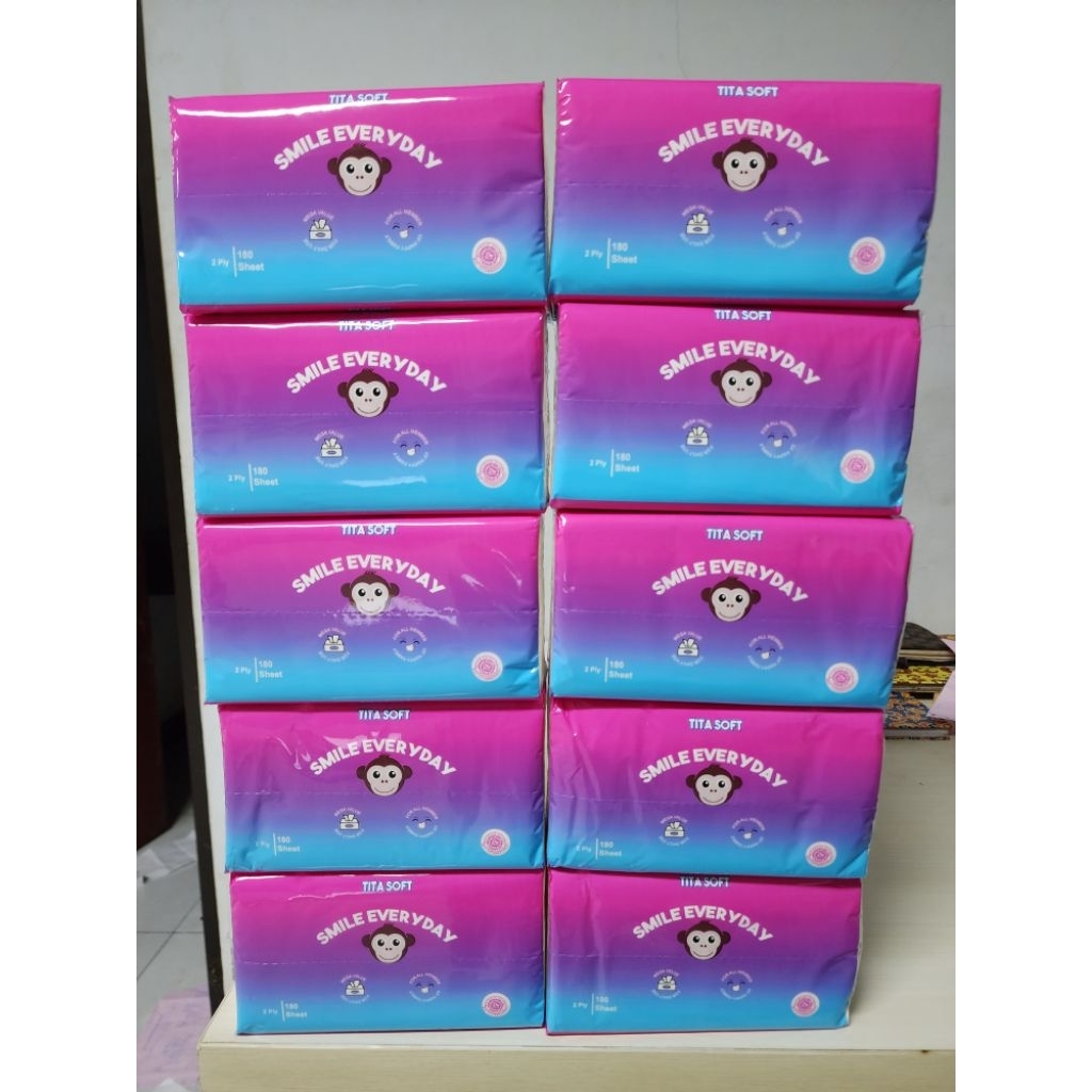 Jual Tisu wajah titasoft 300 helai 2 ply - PAKET 10 PCS | Shopee Indonesia