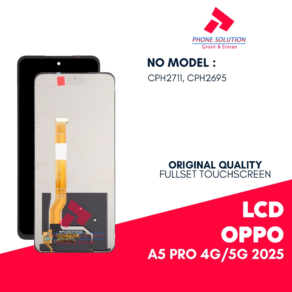 Jual LCD Oppo A5 Pro 2025 4G / 5G - Fullset Touch Screen | Shopee Indonesia