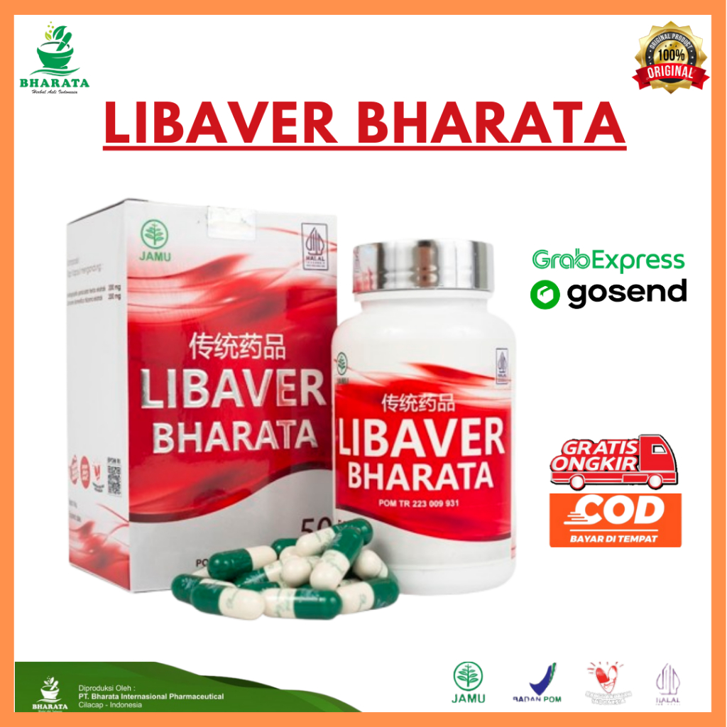 Jual Libaver Bharata Obat Liver Hepatitis ABCD Liver Bengkak Kanker ...