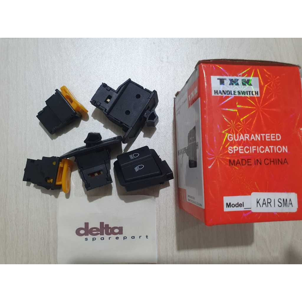 Jual (Set 5pcs) Tombol Saklar Set Karisma Kirana Kharisma X 125 Plus ...