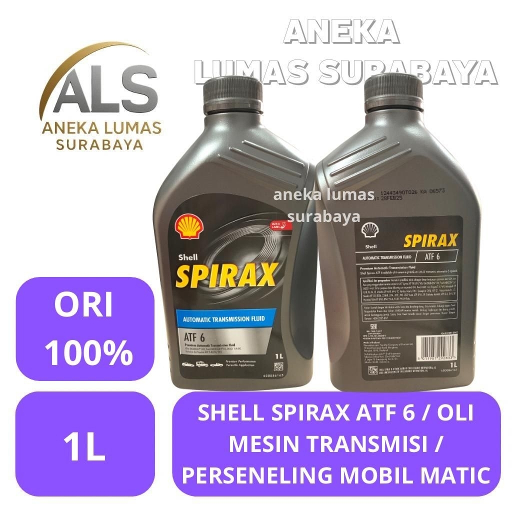 Jual Oli Shell Spirax ATF - Oli Transmisi Matic / Oli Perseneling 1L | Shopee Indonesia