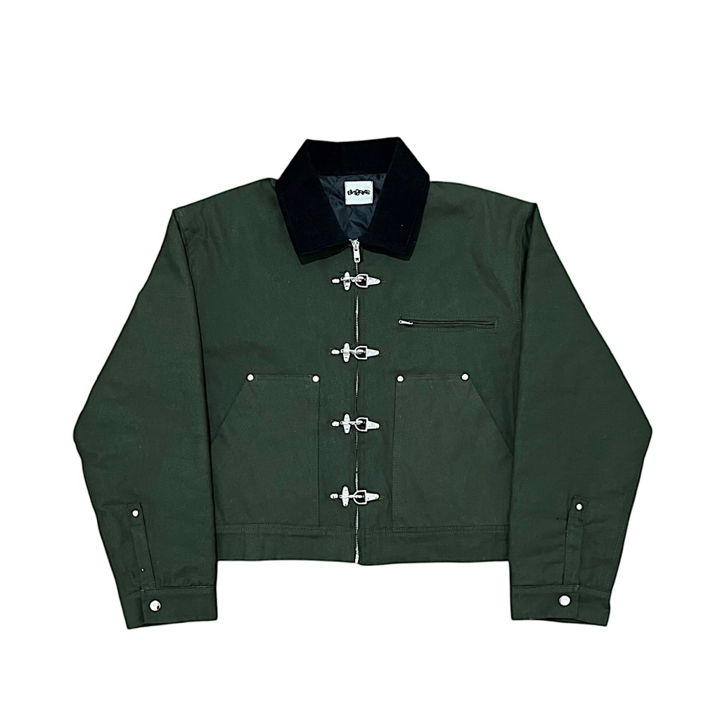 Jual Fireman Clasp Work Jacket | Shopee Indonesia