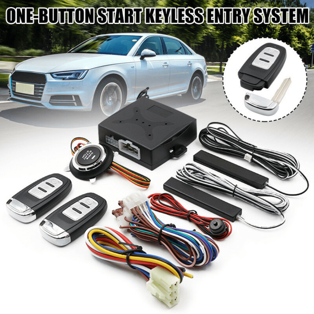 Jual Push Start Stop Engine Mobil Universal System Keamanan Yang ...
