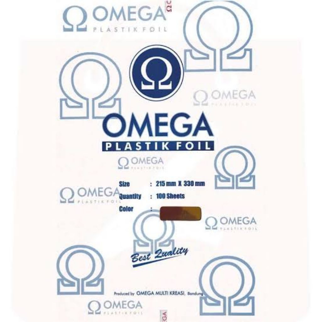 Jual Omega Foil Emas Silver | Shopee Indonesia