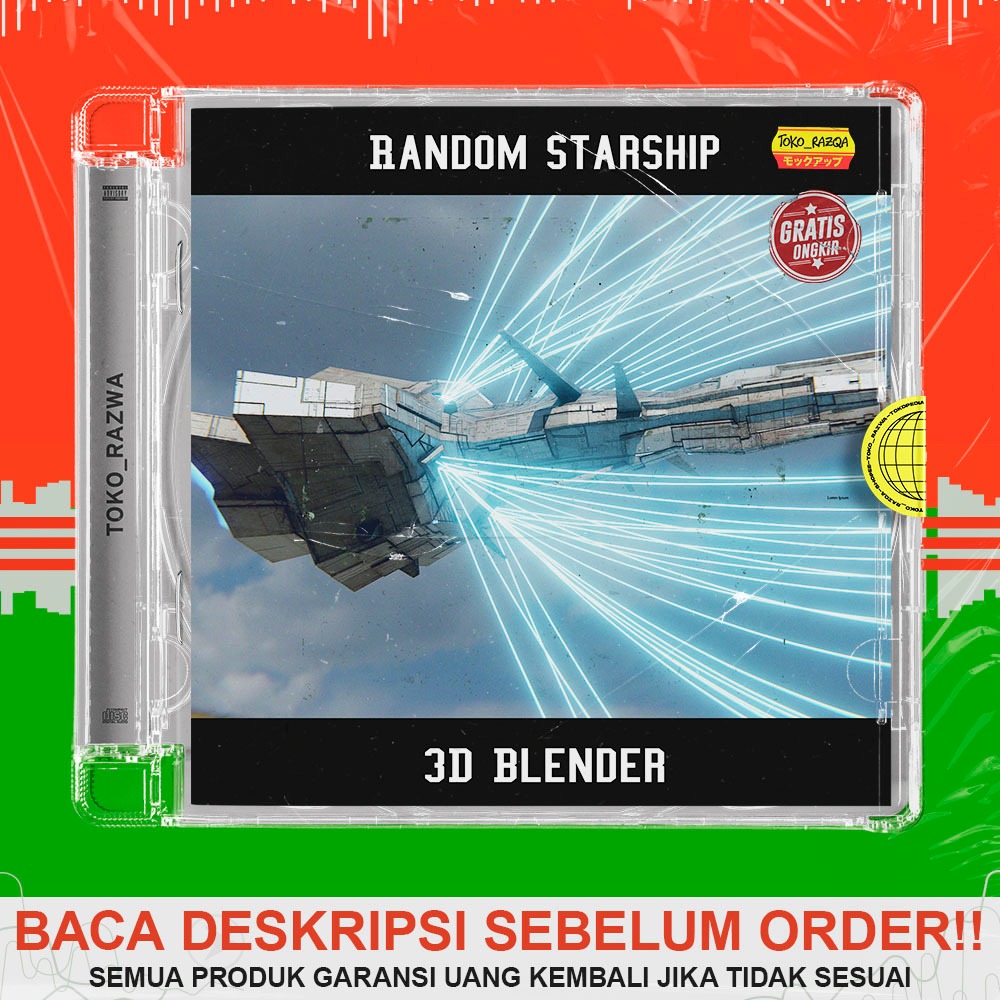Jual 3D Blender - Random Starship v2 + Presets - 141025 | Shopee Indonesia