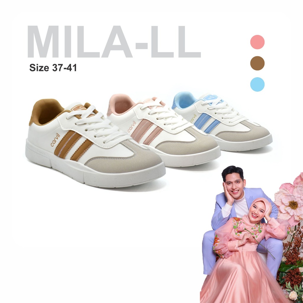 Jual Carvil Sepatu Wanita Mila - Ll - Casual Shoes | Shopee Indonesia