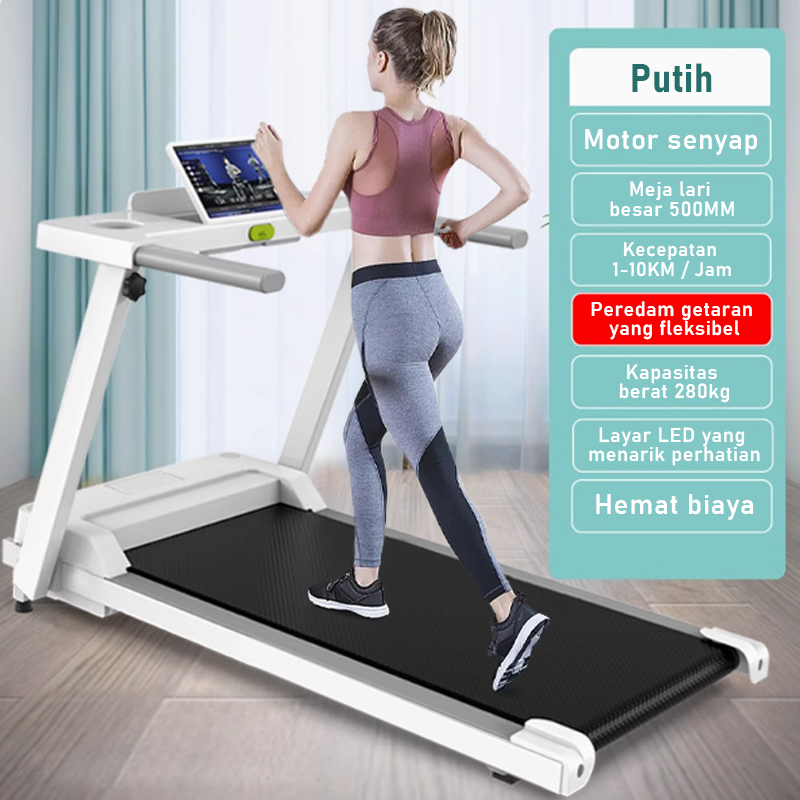 Jual Treadmill Listrik dengan Layar LED Premium, Treadmill Berukuran ...