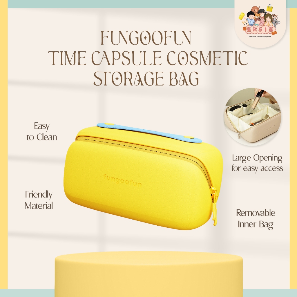 Jual Fungoofun Time Capsule Cosmetic Storage Bag | Tas Kosmetik ...