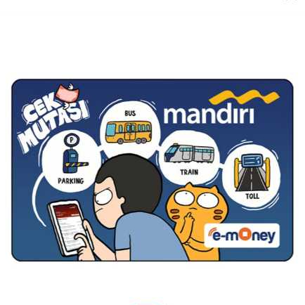 Jual Kartu Emoney Mandiri Original bukan custom edisi TAHILALATS CEK ...