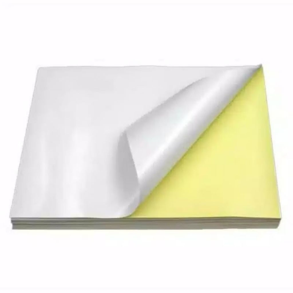Jual PACK ISI 50] STIVKER CHROMO FOLIO / CHROMO F4 / KERTAS STICKER ...