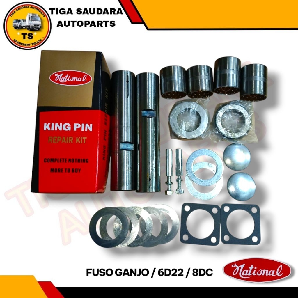 Jual King Pin Kit FUSO GANJO / 6D22 / 8DC NATIONAL | Shopee Indonesia