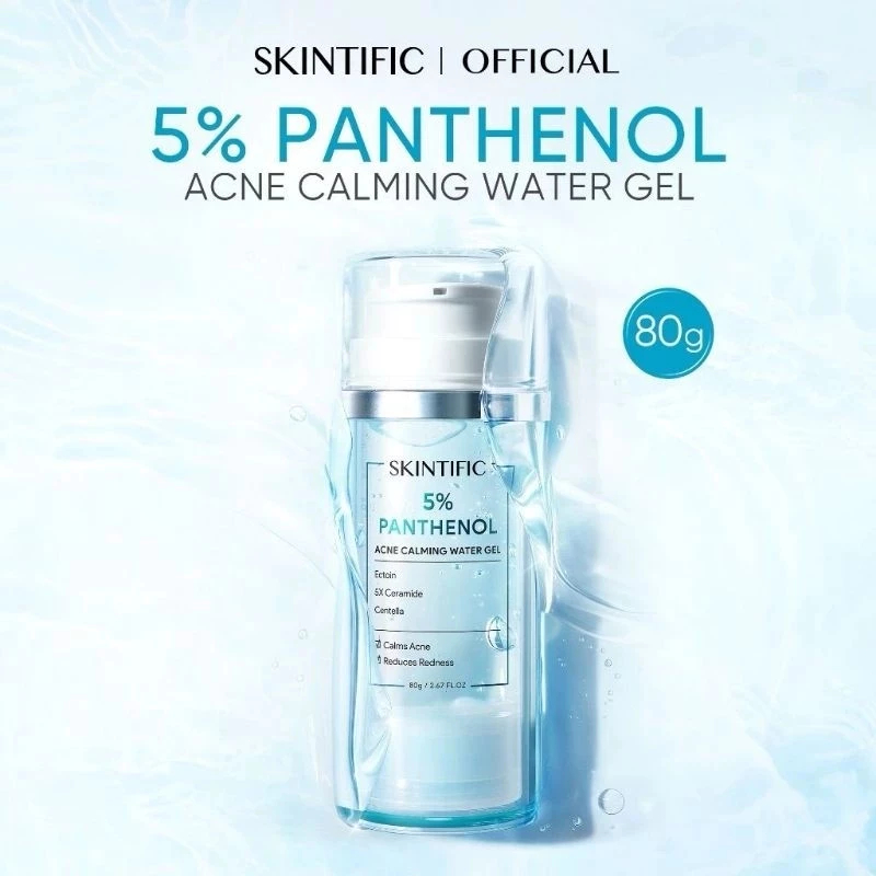 Jual SKINTIFIC 5% Panthenol Acne Calming Water Gel - Soothes Red ...